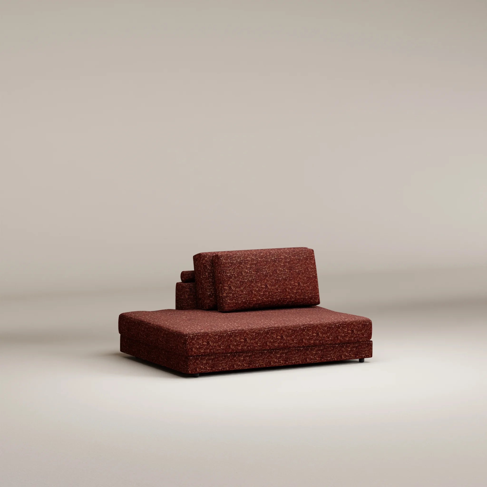 Ottomane Galliera - Gauche - Chenille texturée – panac-edition.fr